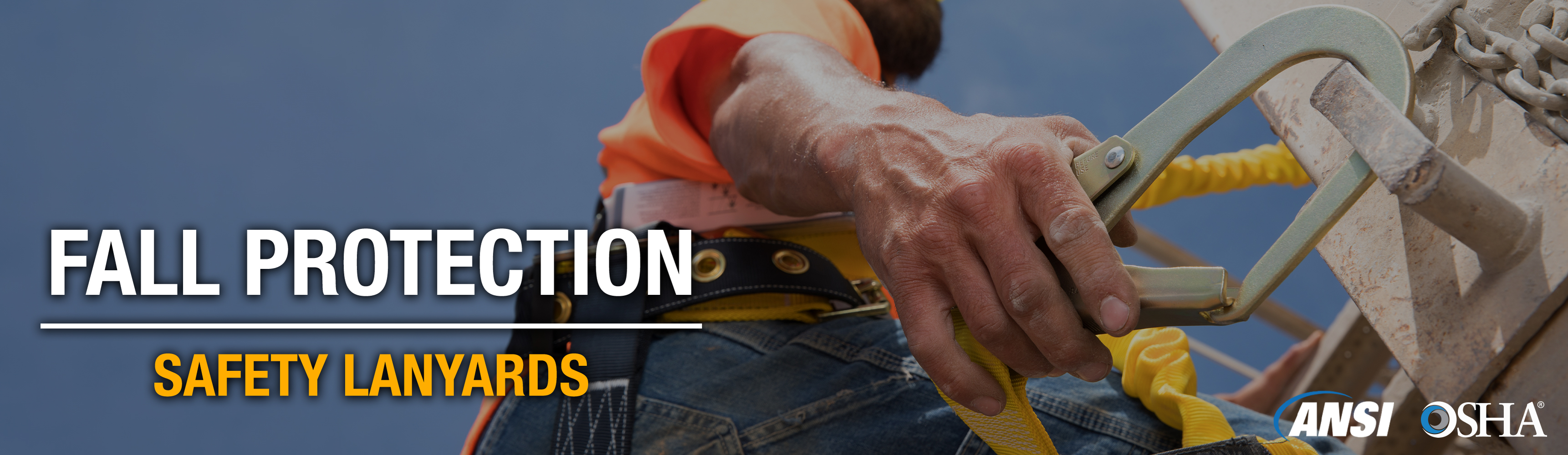 Safety Lanyards: Fall Protection Lanyards for Harnesses - KwikSafety