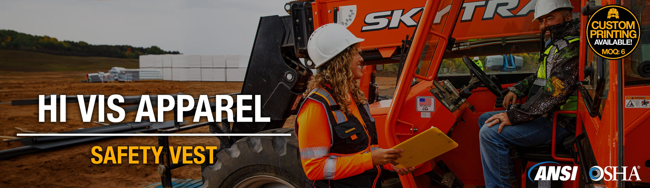 Hi Vis Safety Vests: ANSI High Visibility & Reflective Vests - KwikSafety