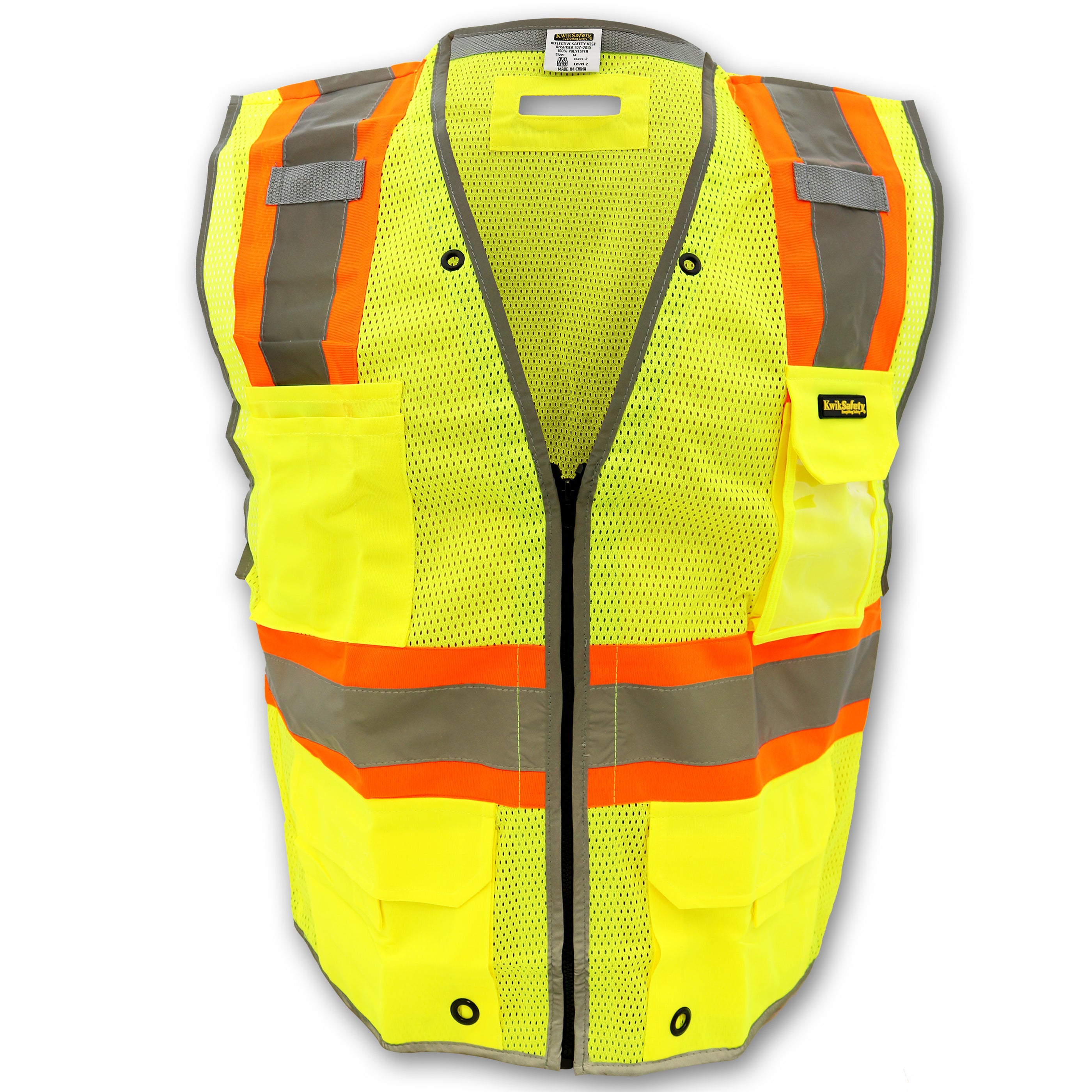 Premium Economy Safety Vest | High Visibility by KwikSafety