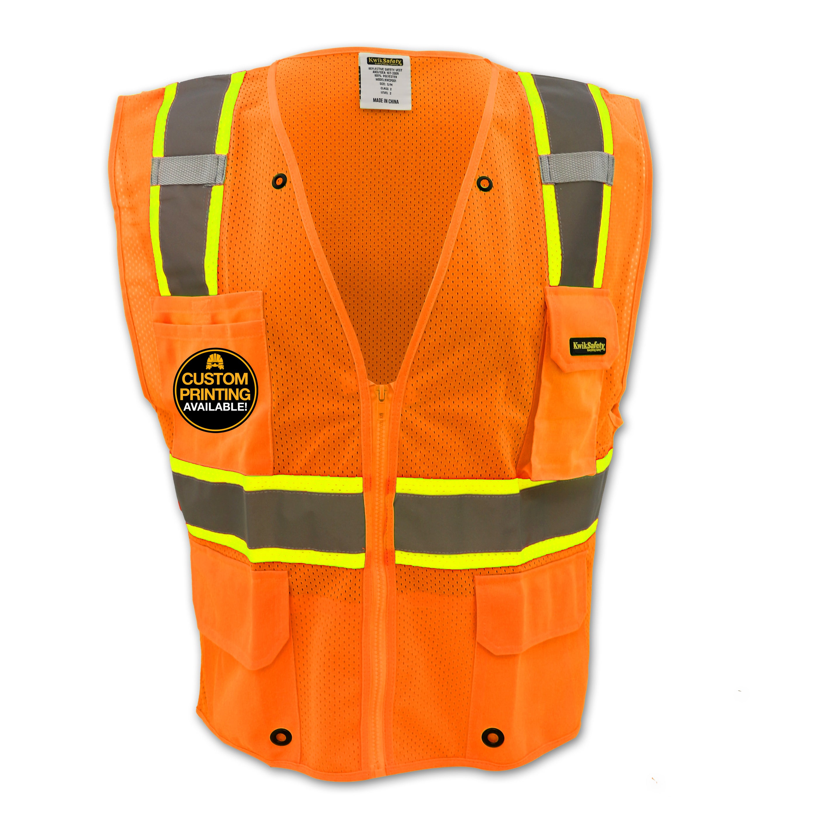Ultra Cool Reflective Safety Vest | High Visibility by KwikSafety