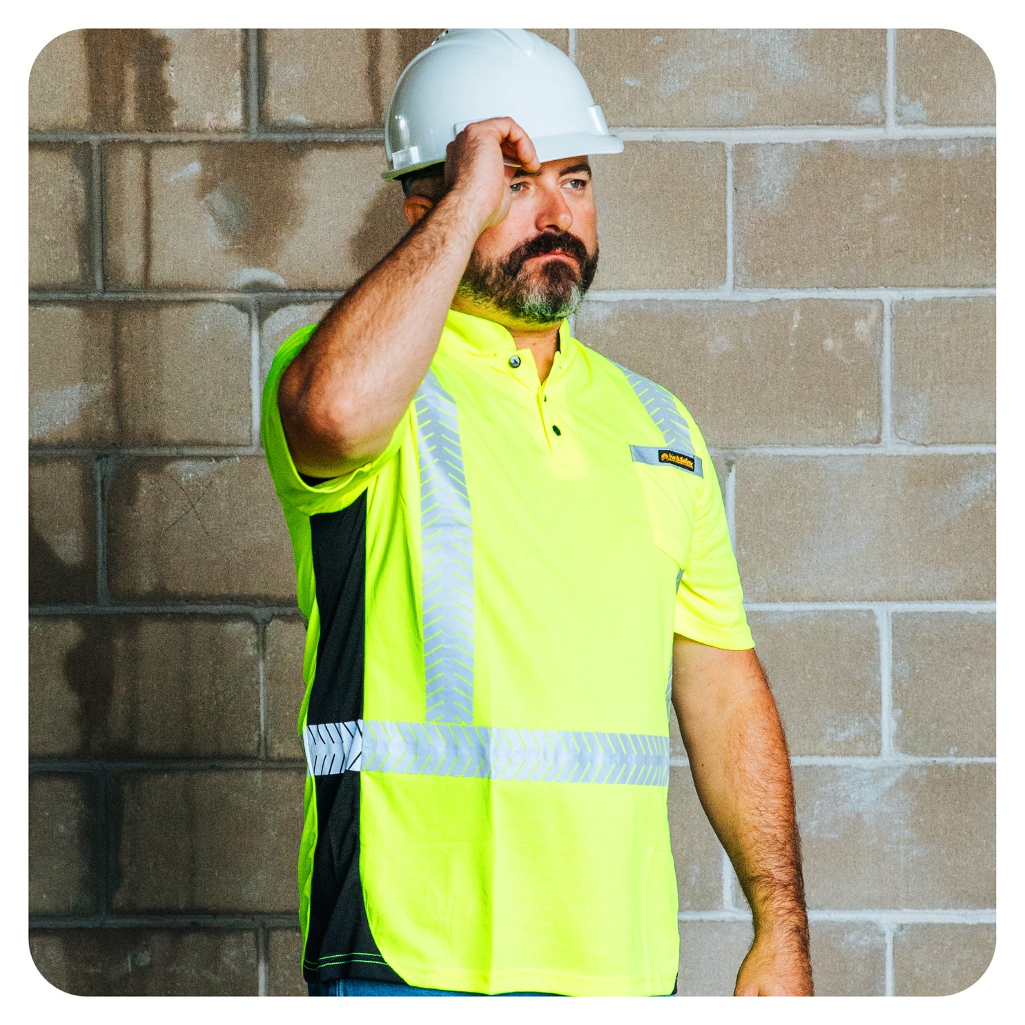 Hi Vis Class 2 Safety Shirts: ANSI Reflective Work Shirts - KwikSafety