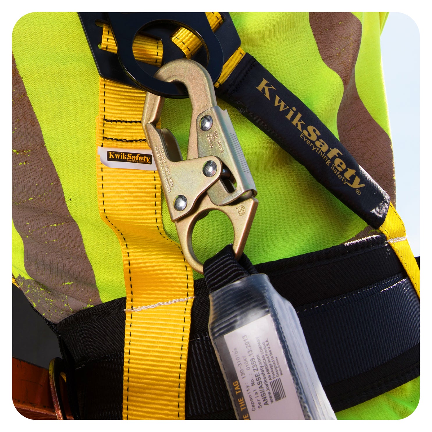 Safety Lanyards: Fall Protection Lanyards for Harnesses - KwikSafety