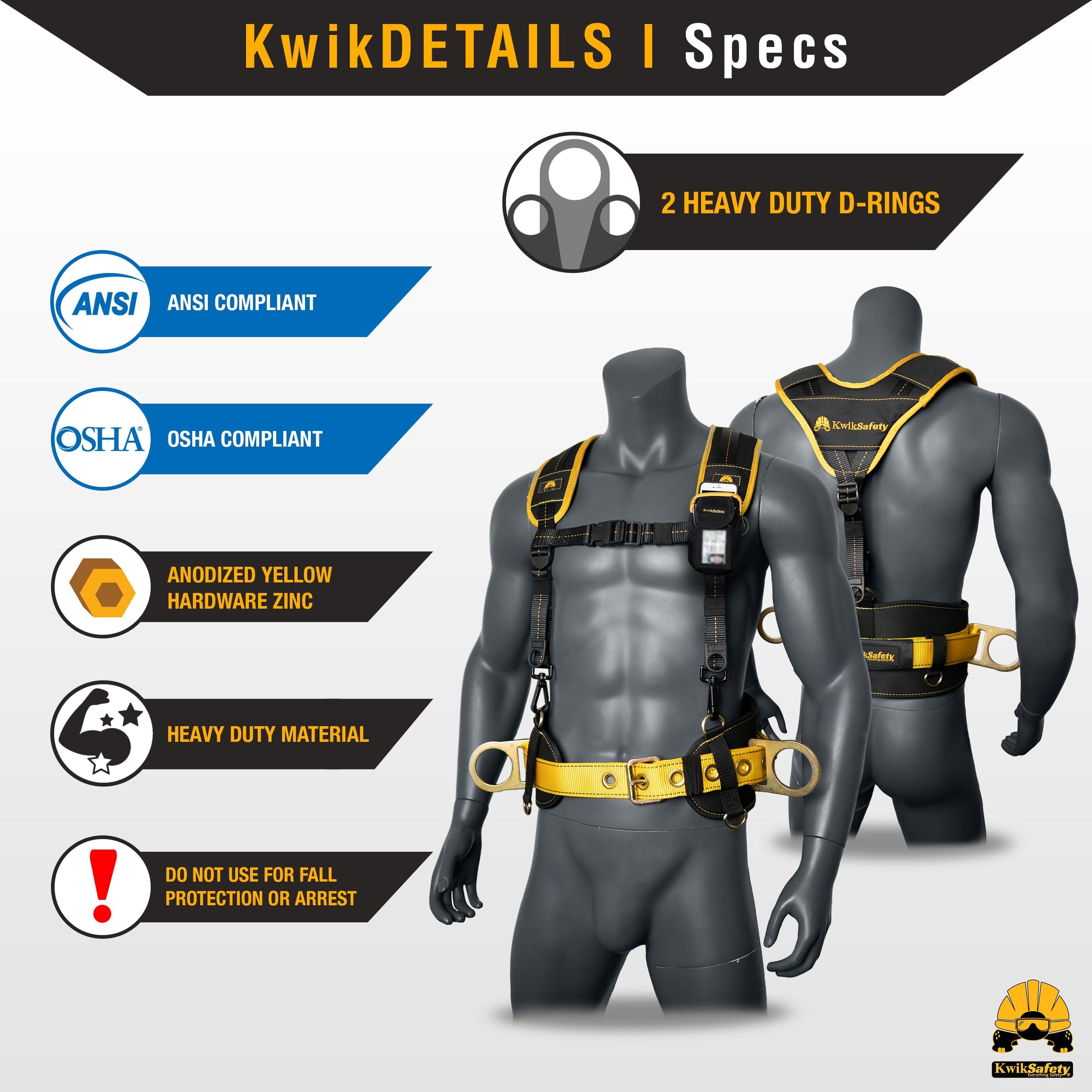 KwikSafety (Charlotte, NC) BEAVER TAIL Safety Belt & Suspension Straps ...