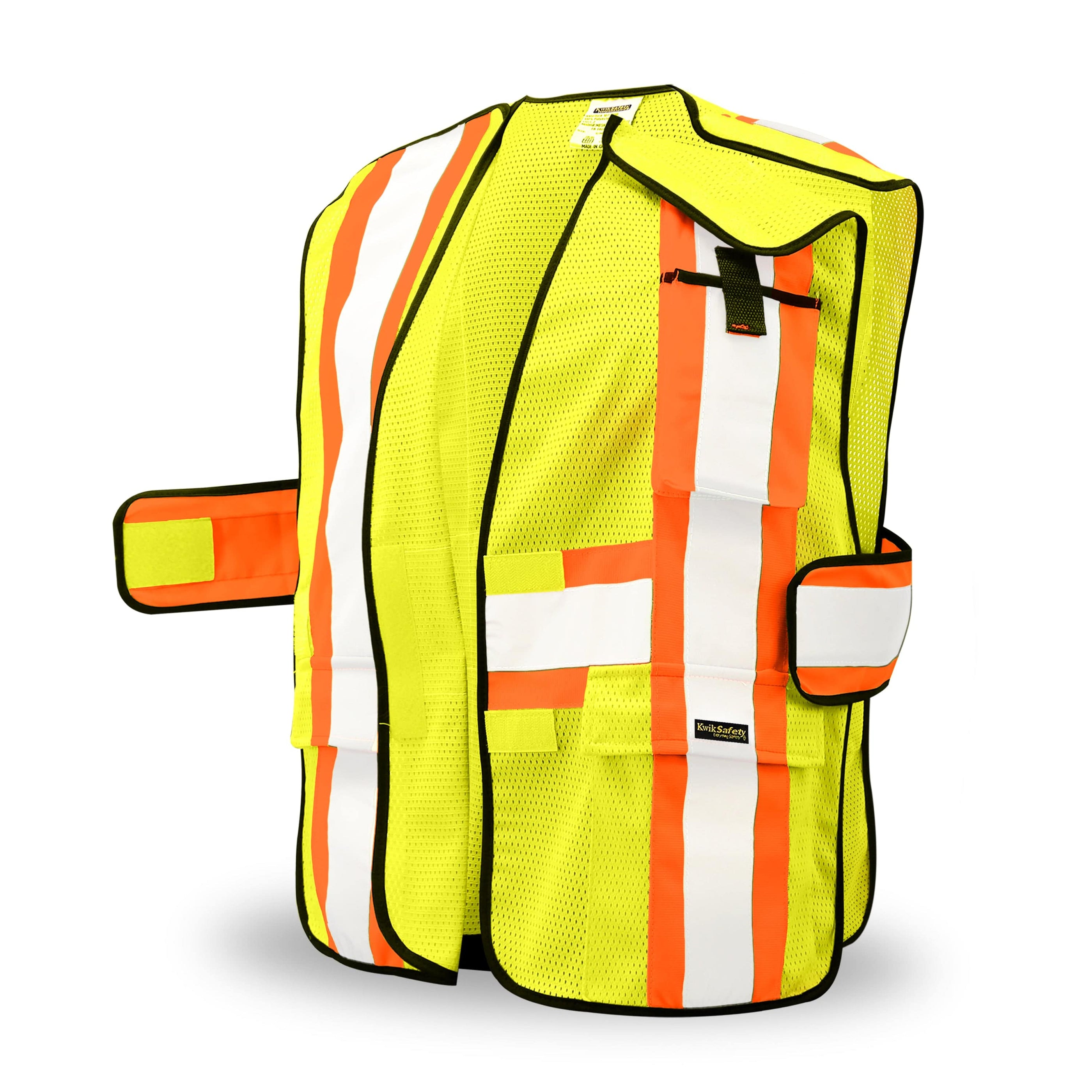 KwikSafety FIRST RESPONDER Hi Vis Reflective Breakaway Class 2 Safety