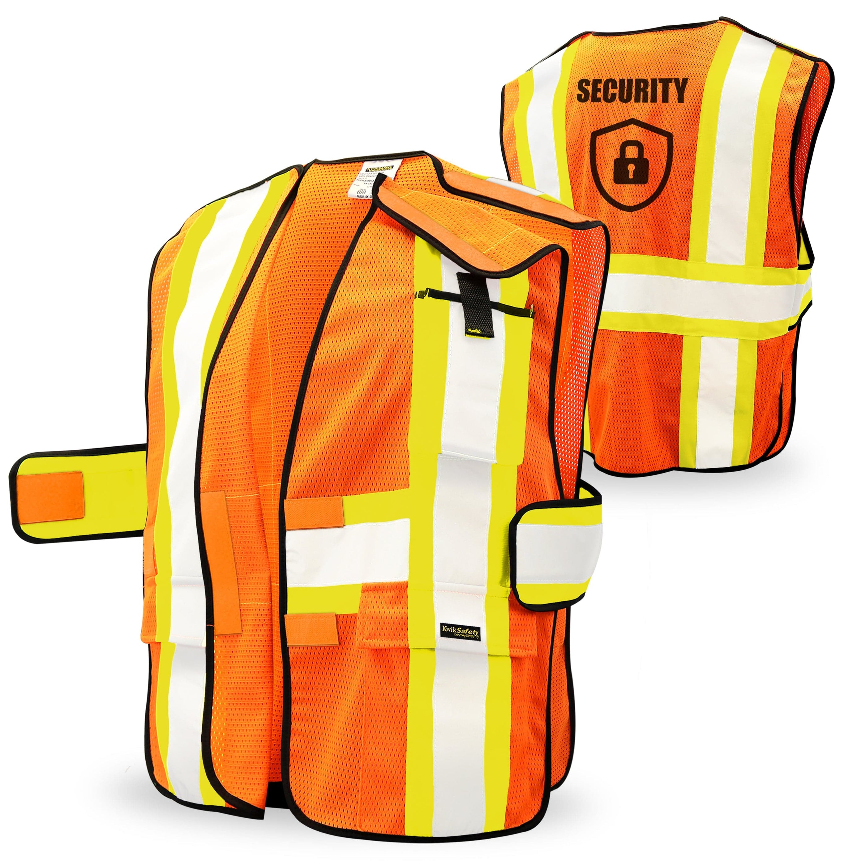KwikSafety FIRST RESPONDER Hi Vis Reflective Breakaway Class 2 Safety