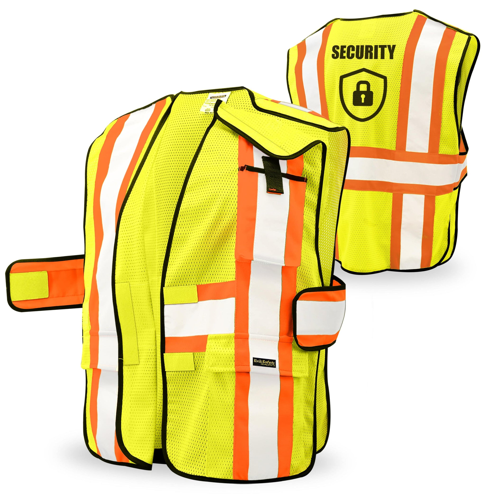 KwikSafety FIRST RESPONDER Hi Vis Reflective Breakaway Class 2 Safety