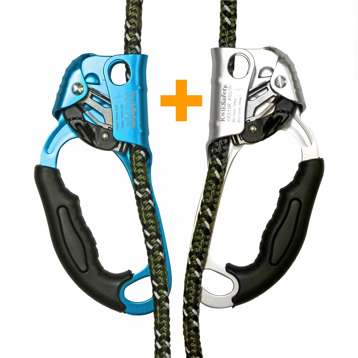 Right Hand Climbing Ascender | High Quality Alloy - KwikSafety