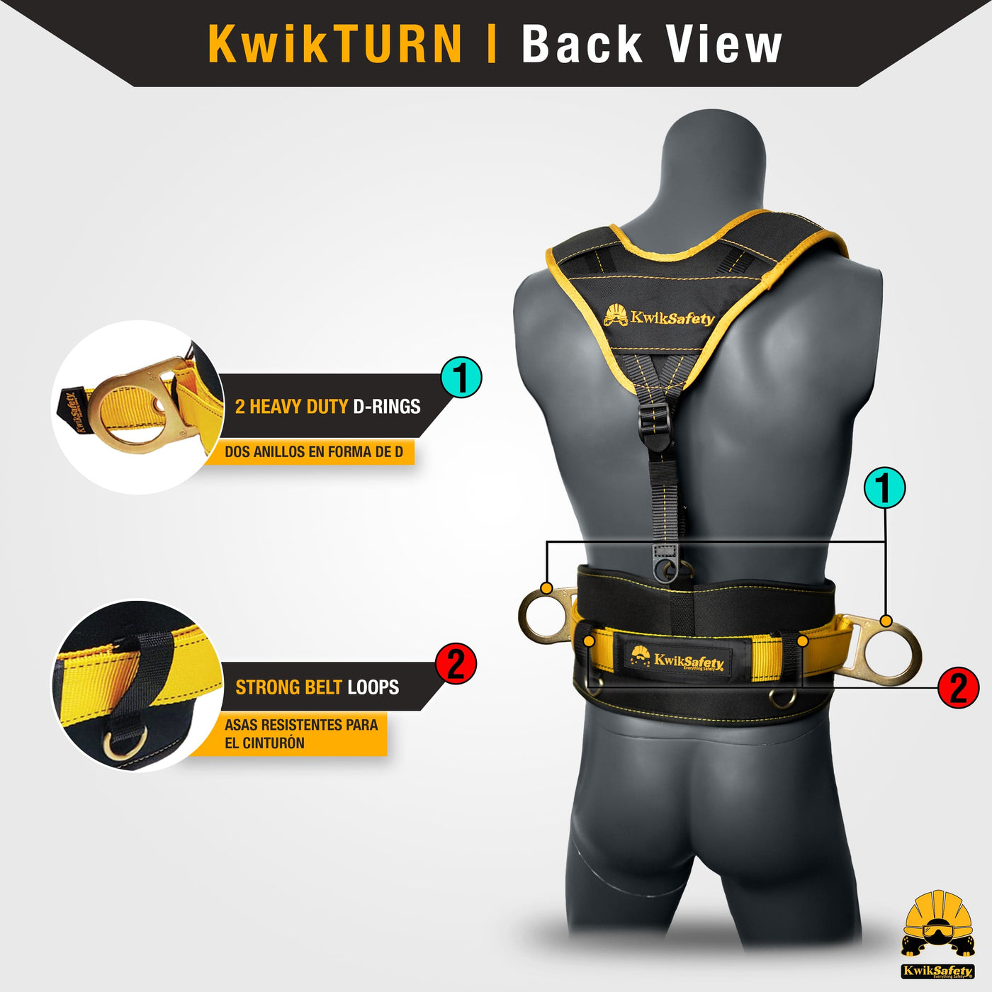 KwikSafety (Charlotte, NC) BEAVER TAIL Safety Belt & Suspension Straps ...