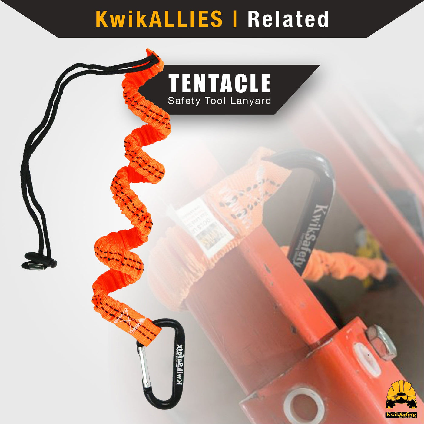 KwikSafety OCTOPUS Heavy Duty Tool Lanyard w/ Detachable Straps and ...