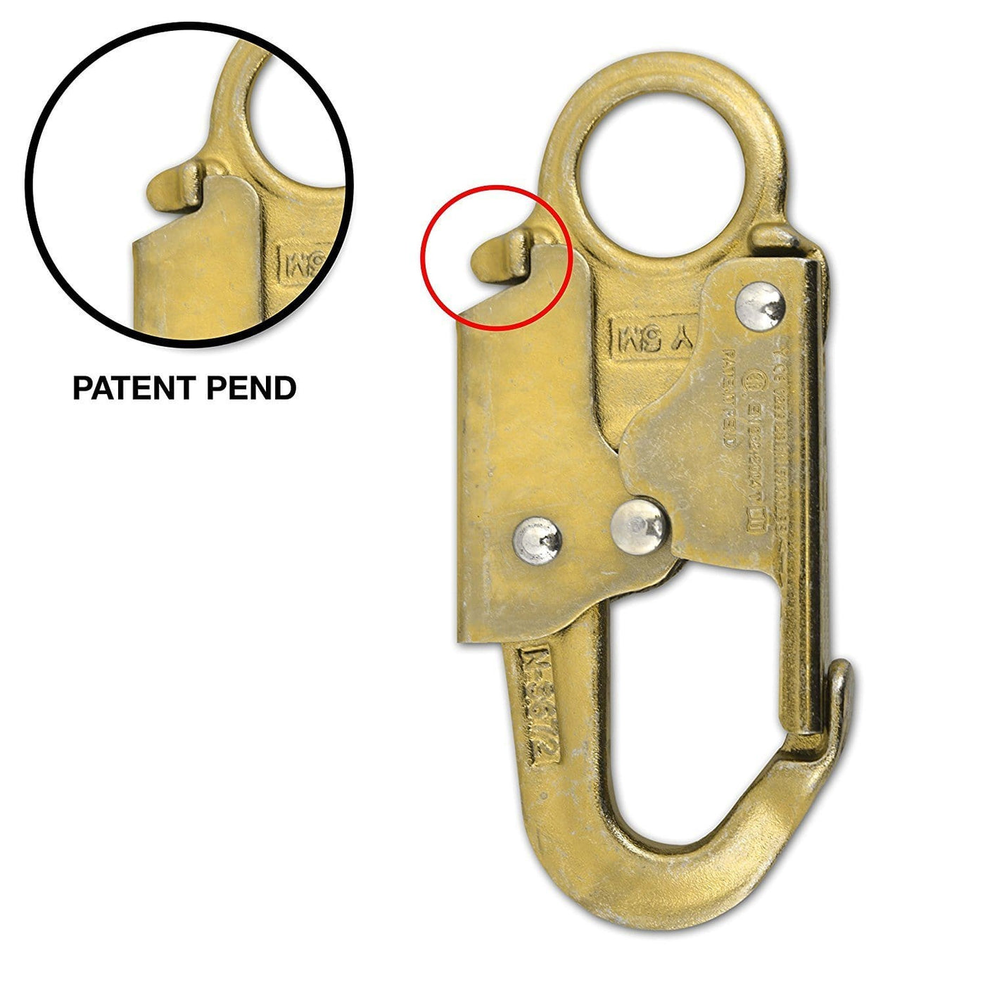 Yoke Rope Snap Hook | Forged Steel and Heat Treated - KwikSafety