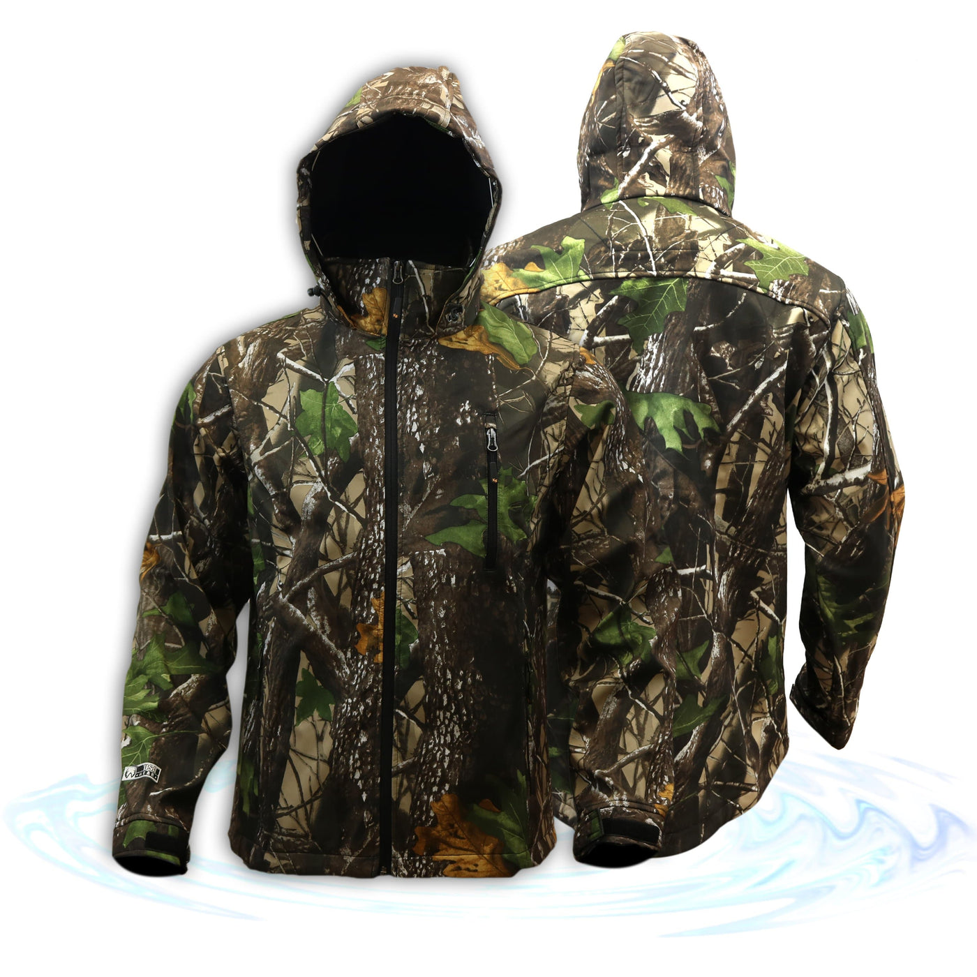 Camouflage Rain Jacket | Wausauwear by KwikSafety