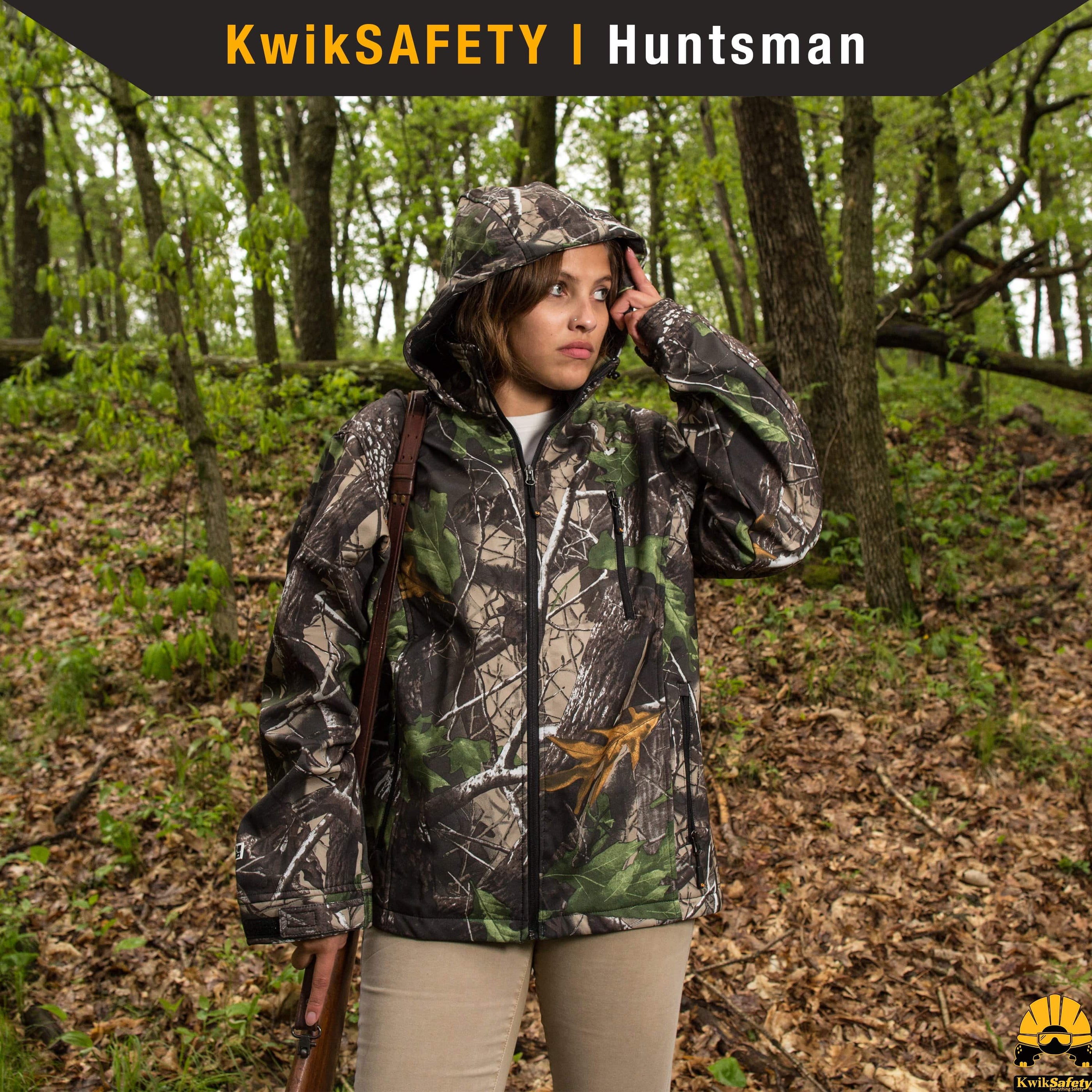 Camouflage Rain Jacket | Wausauwear by KwikSafety