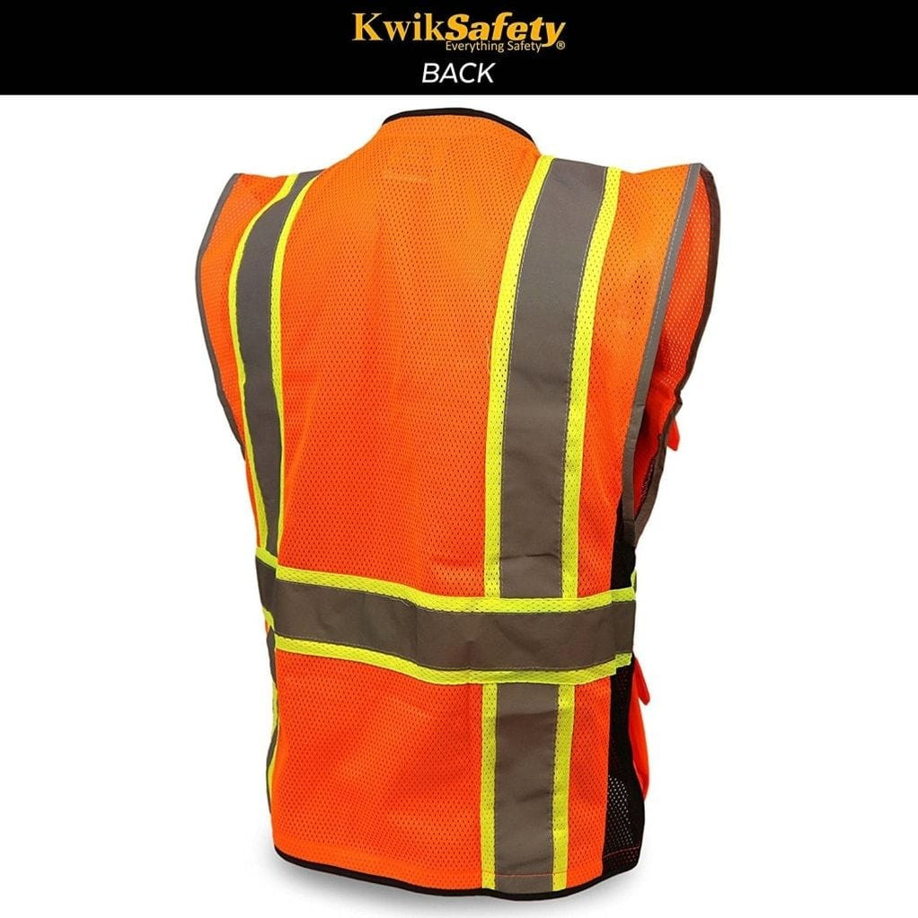 Class 2 Led Safety Vest | High Visibility - KwikSafety