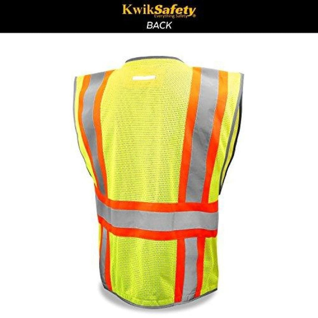 Premium Economy Safety Vest | High Visibility by KwikSafety